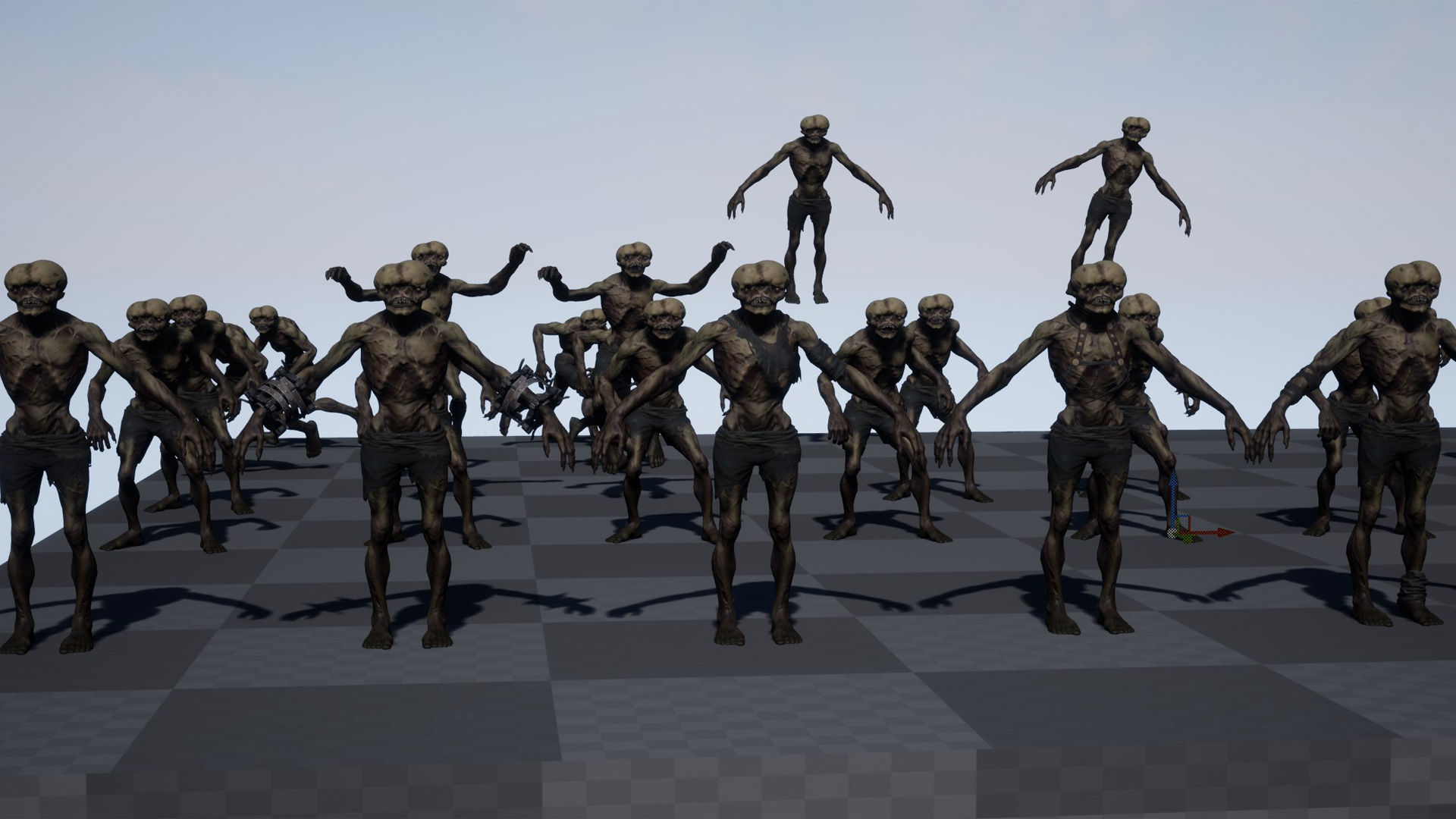 3D model Ghoul King VR / AR / low-poly rigged animated | CGTrader