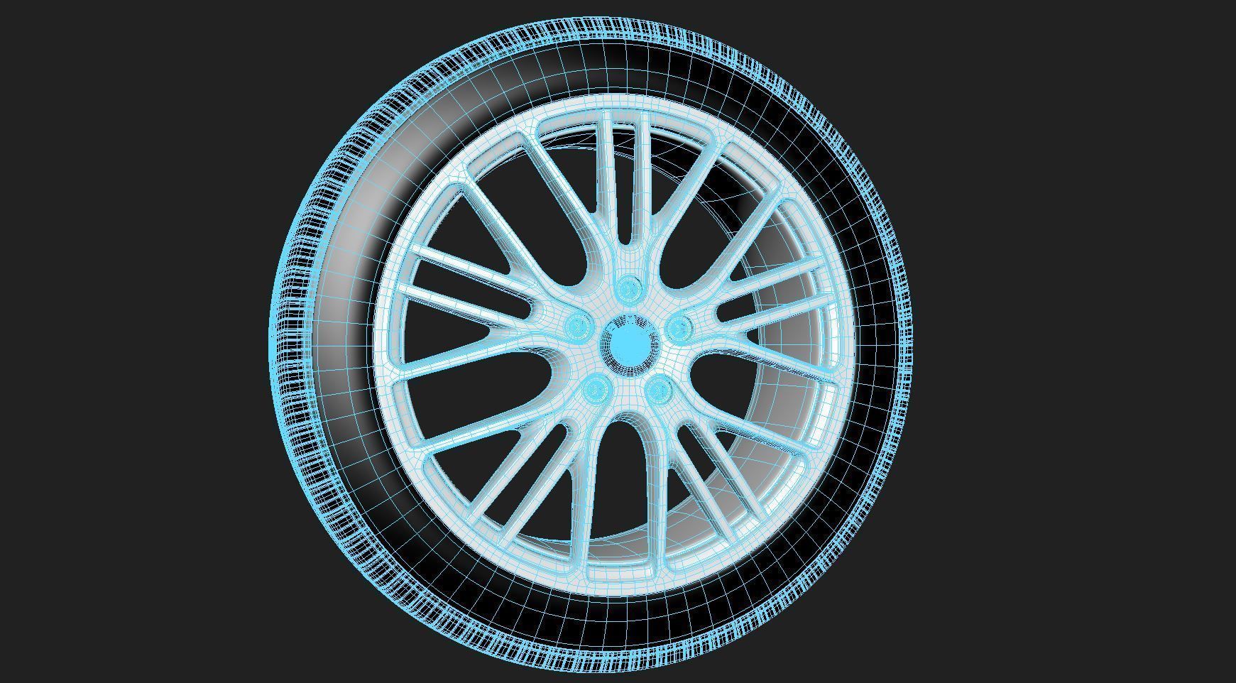 Car wheel free 3D model | CGTrader