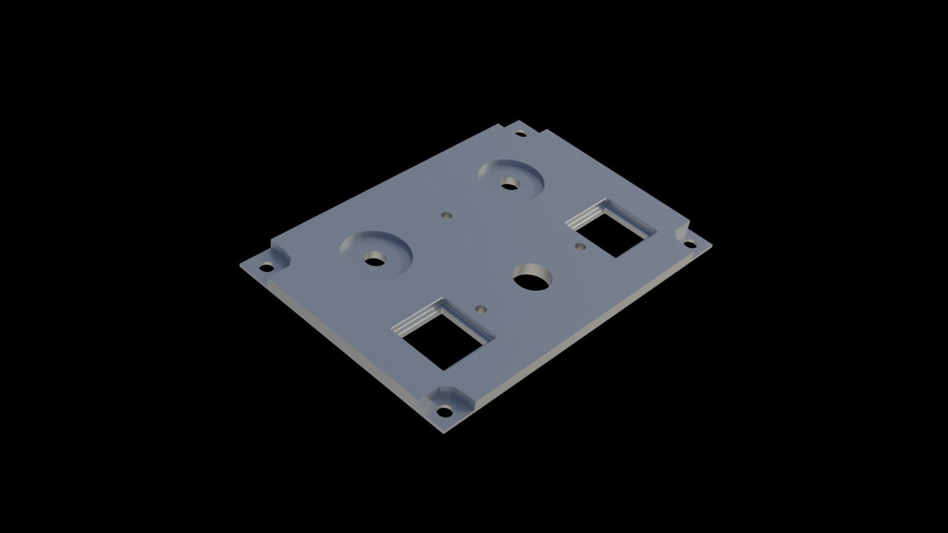 Airbus A320 Engine Start Panel 3D Print ready 3D model 3D printable ...