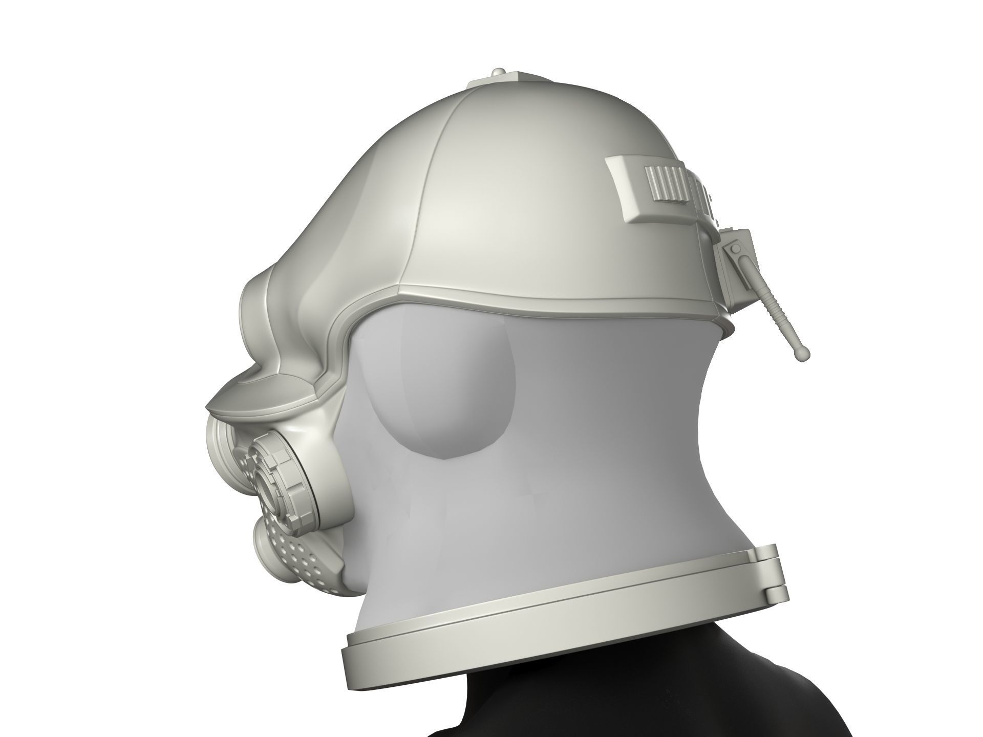 Combine Helmet from Half Life 3D model 3D printable | CGTrader