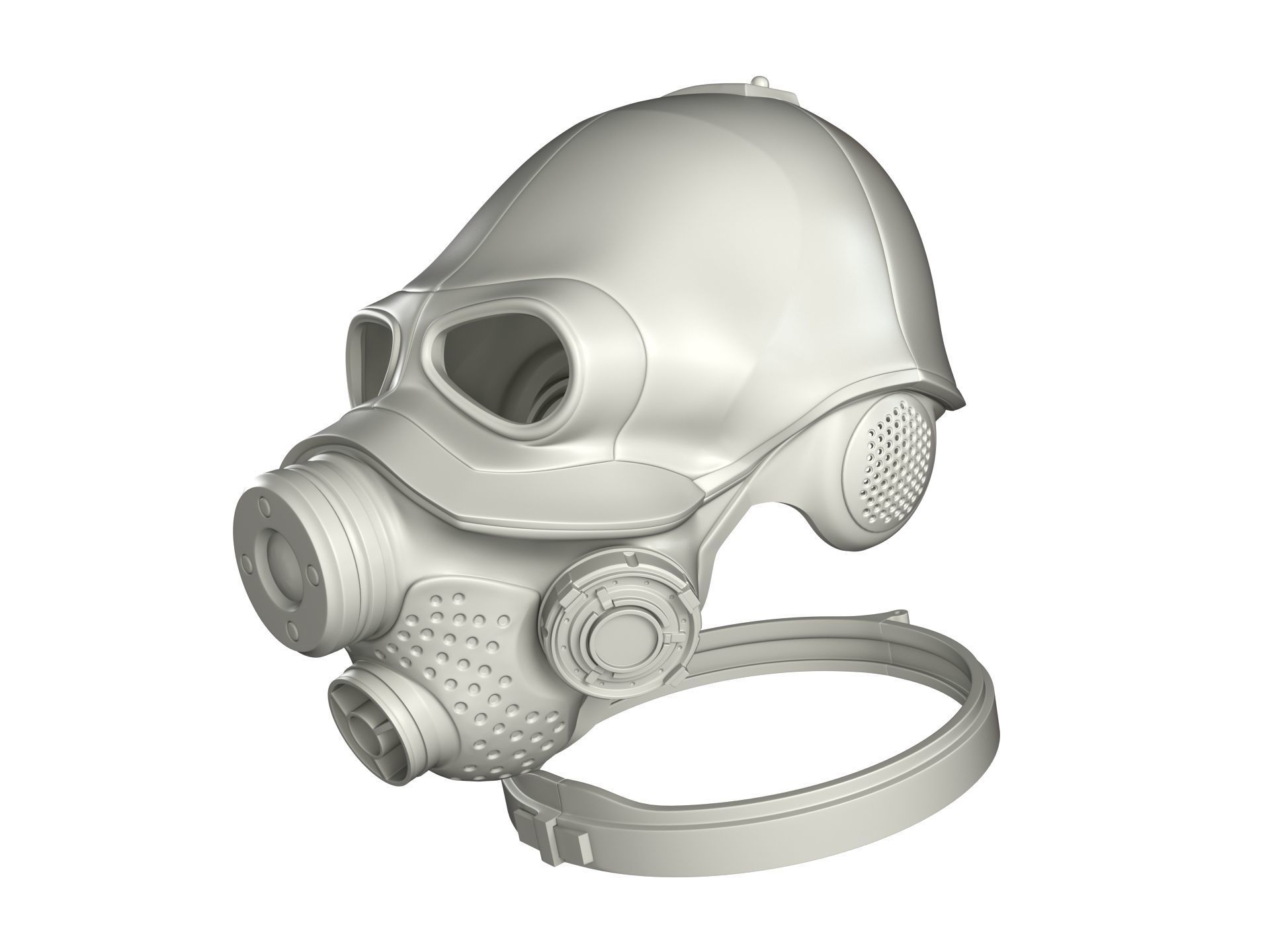 Combine Helmet from Half Life 3D model 3D printable | CGTrader