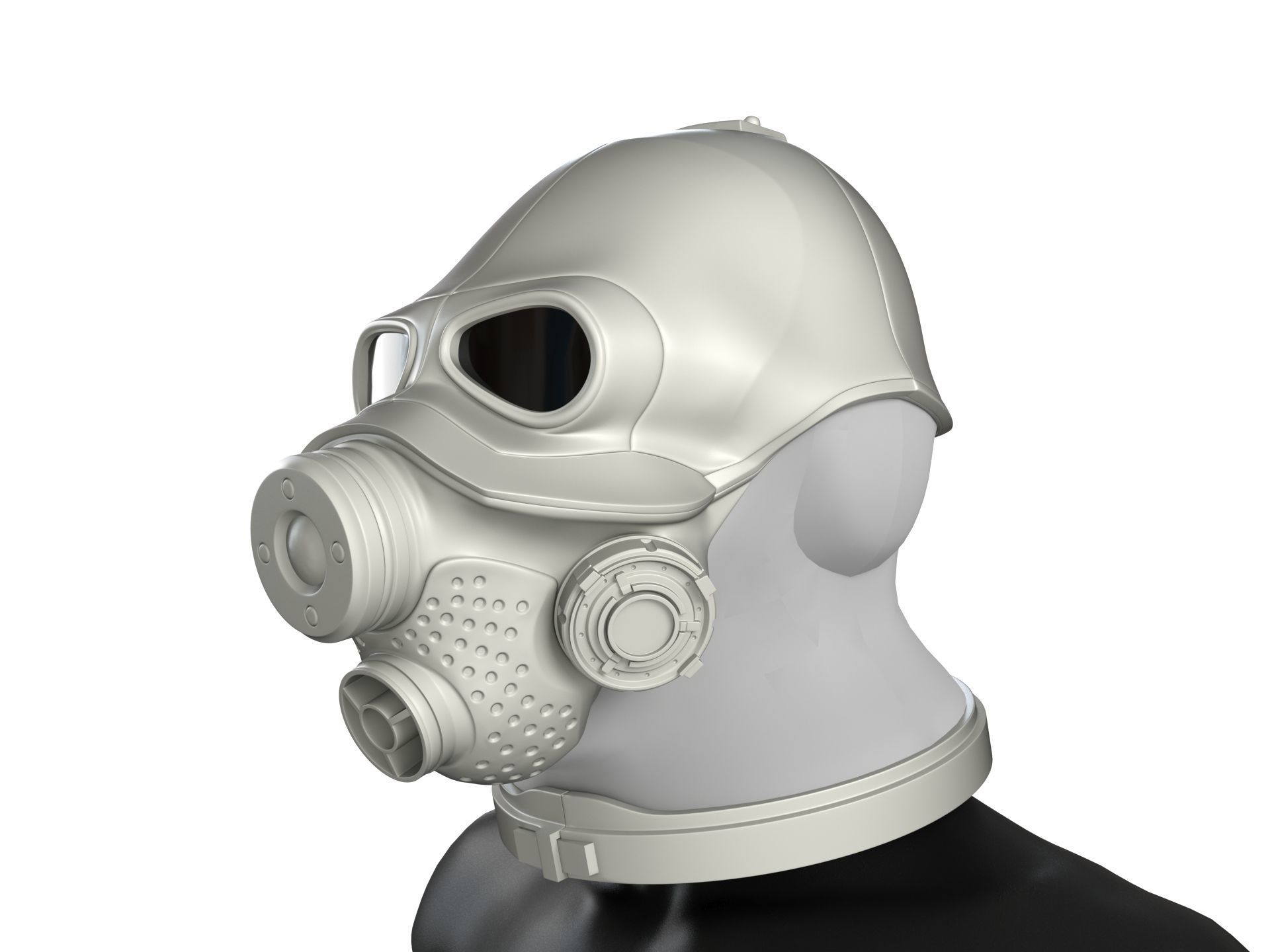 Combine Helmet from Half Life 3D model 3D printable | CGTrader