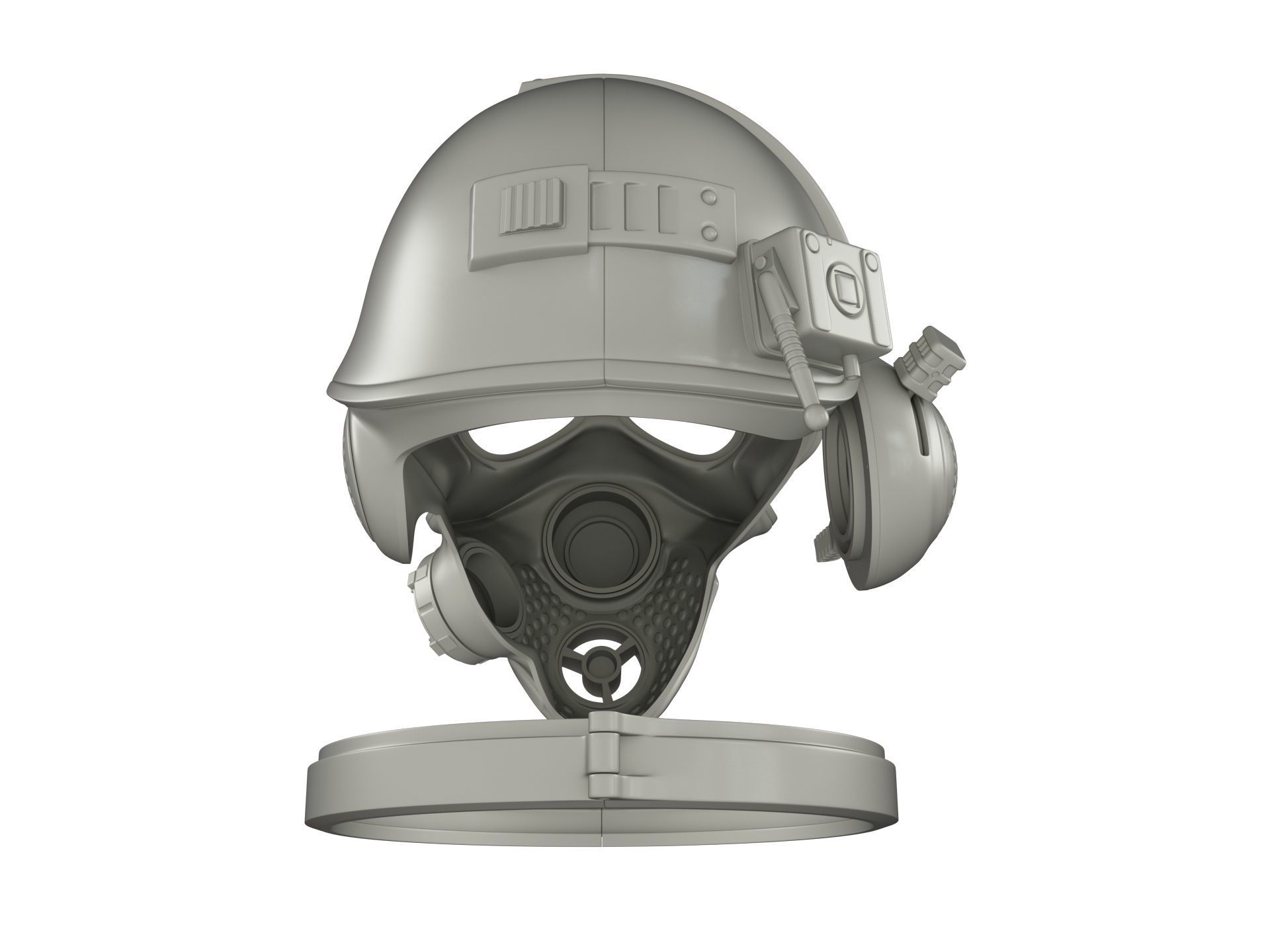 Combine Helmet from Half Life 3D model 3D printable | CGTrader