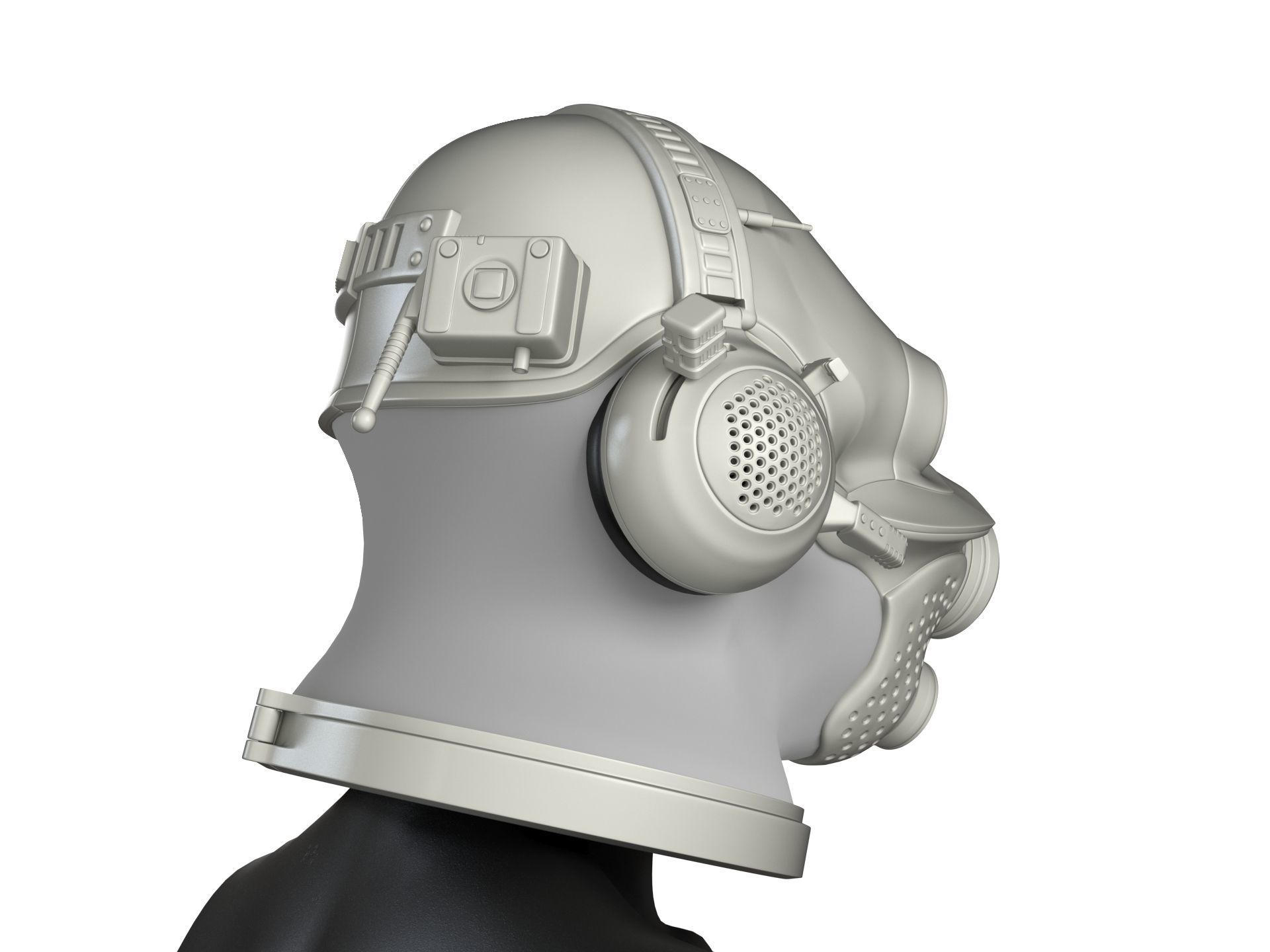 Combine Helmet from Half Life 3D model 3D printable | CGTrader