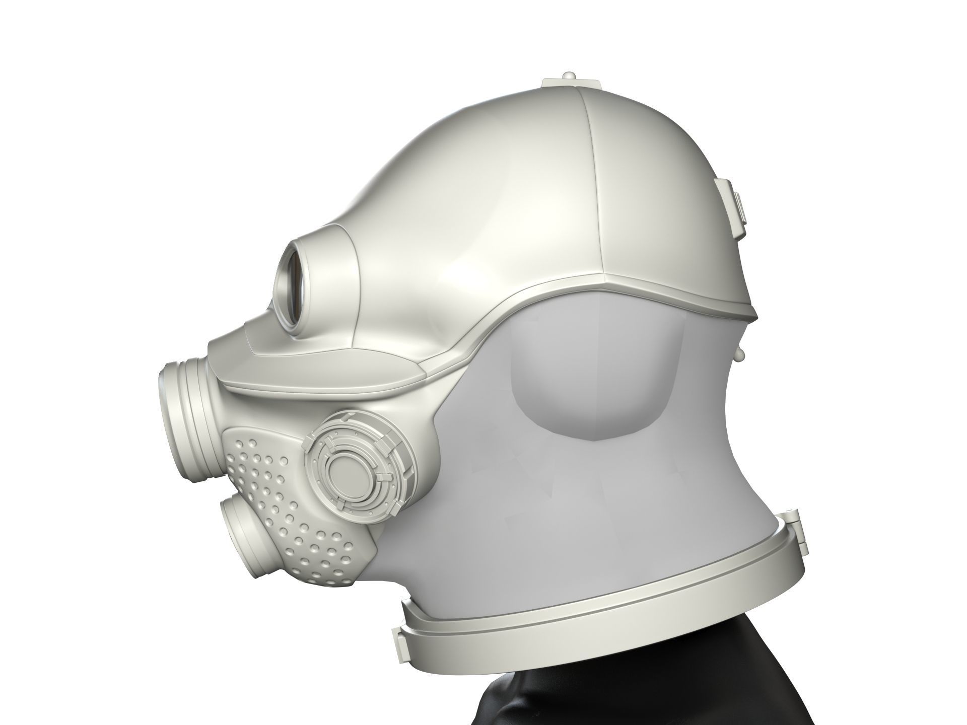 Combine Helmet from Half Life 3D model 3D printable | CGTrader