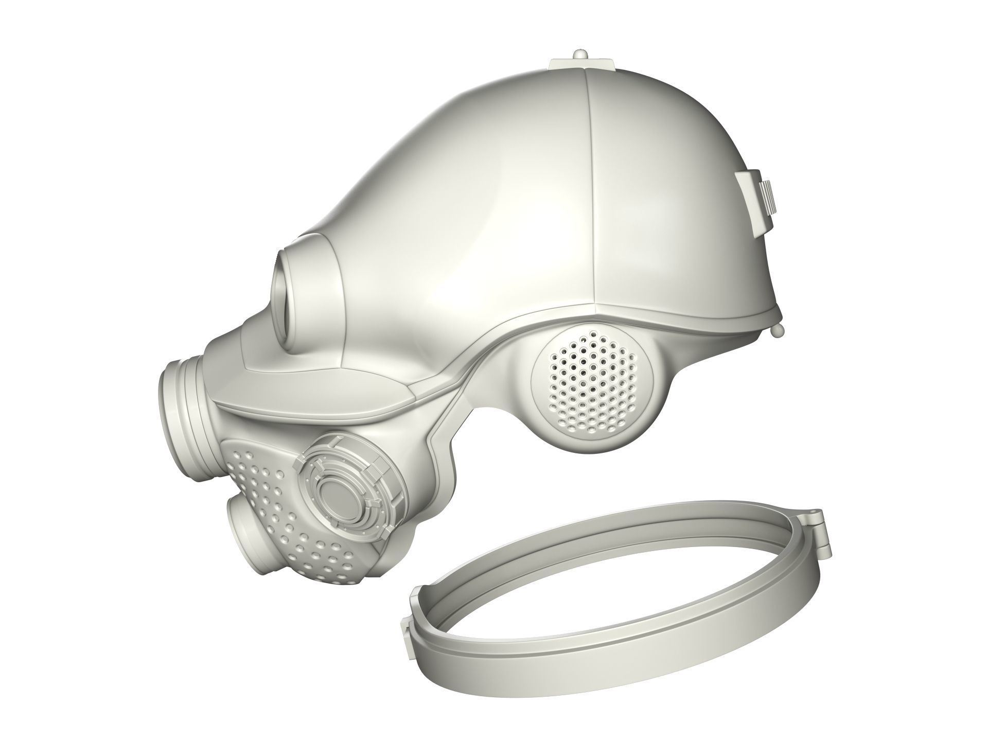 Combine Helmet from Half Life 3D model 3D printable | CGTrader