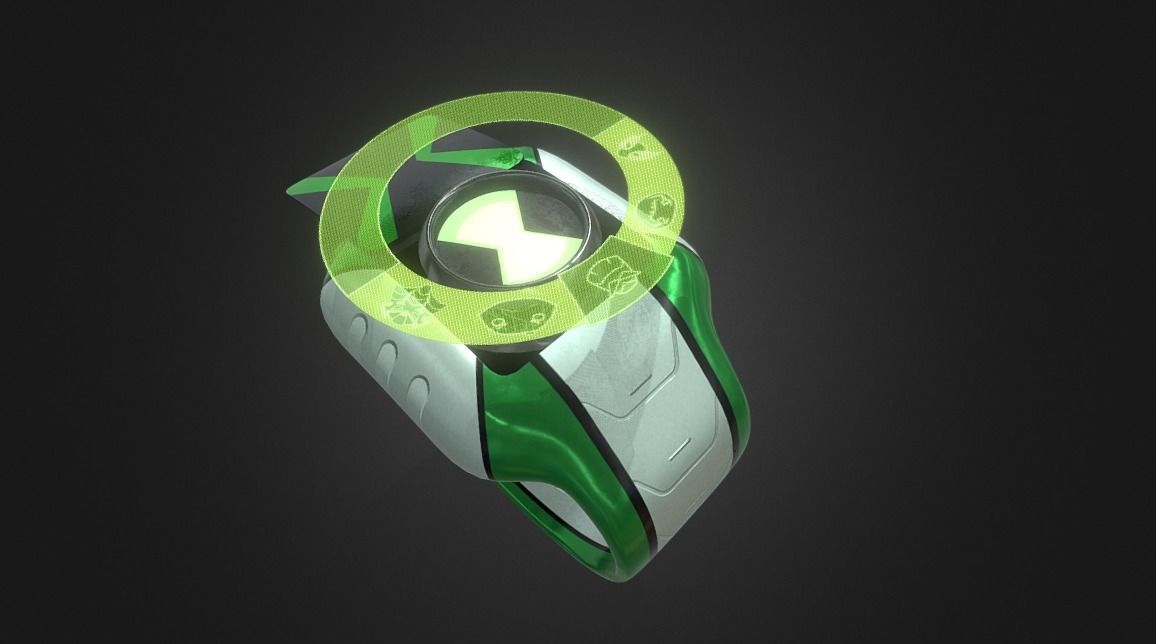 Ben 10 omniverse omnitrix 3D model | CGTrader