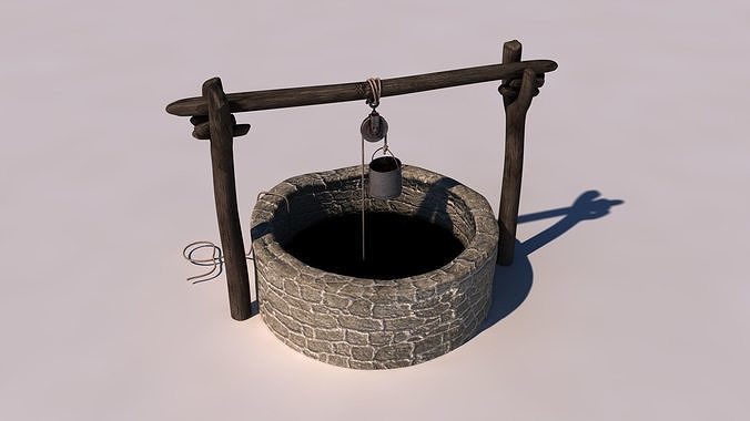Water well 3D model | CGTrader