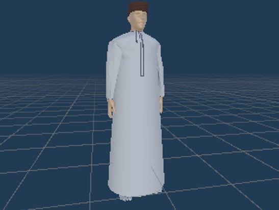 3D model Omani Man VR / AR / low-poly | CGTrader