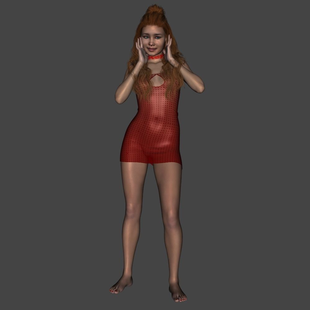 wanda -006 free 3D model | CGTrader