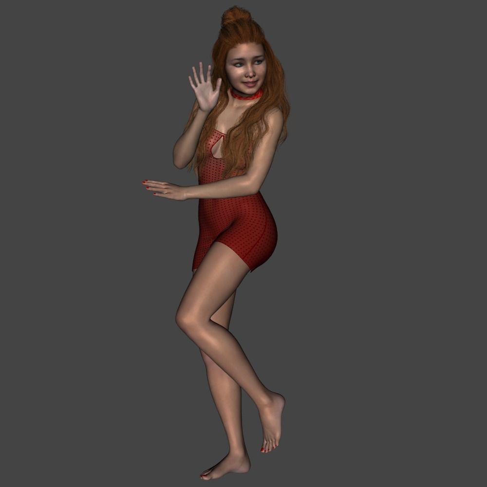 wanda -006 free 3D model | CGTrader