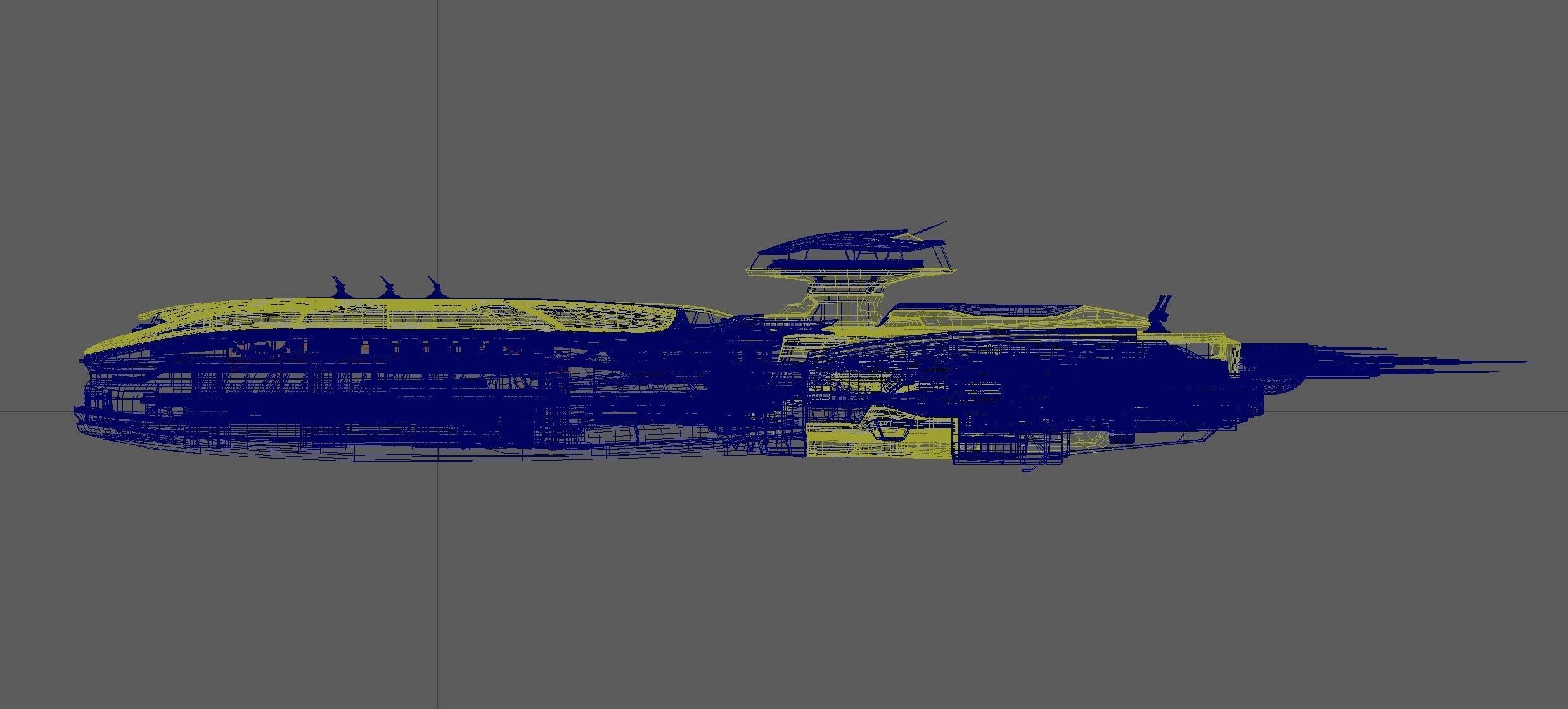 Troy Capital ship 3D model | CGTrader