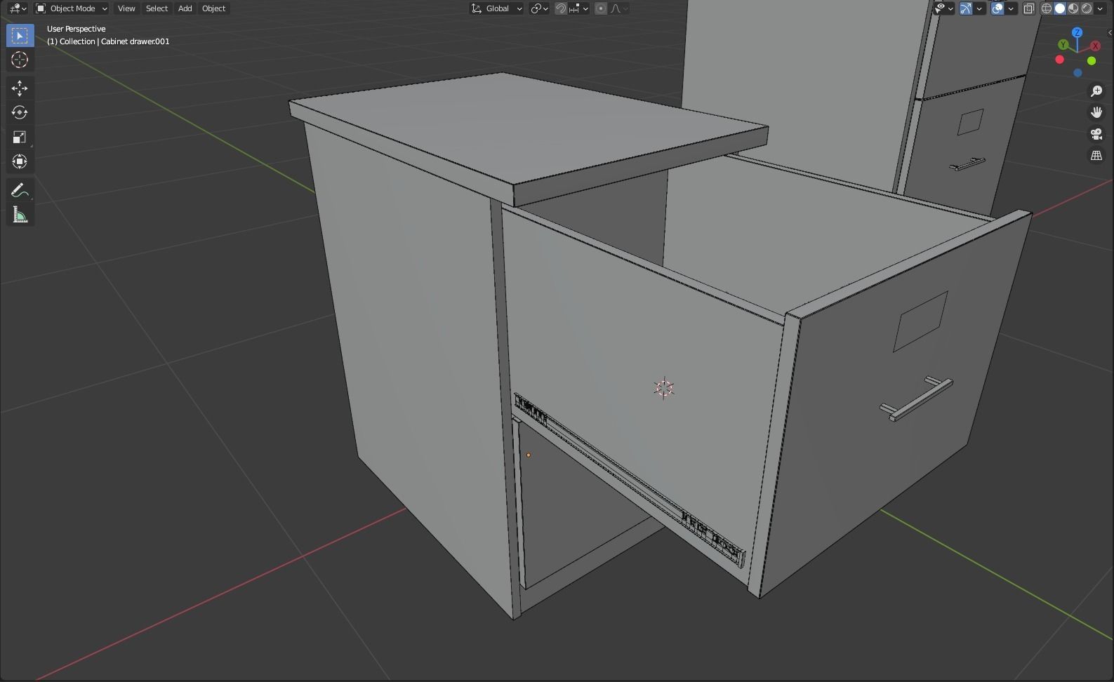 Used file cabinets free VR / AR / low-poly 3D model | CGTrader