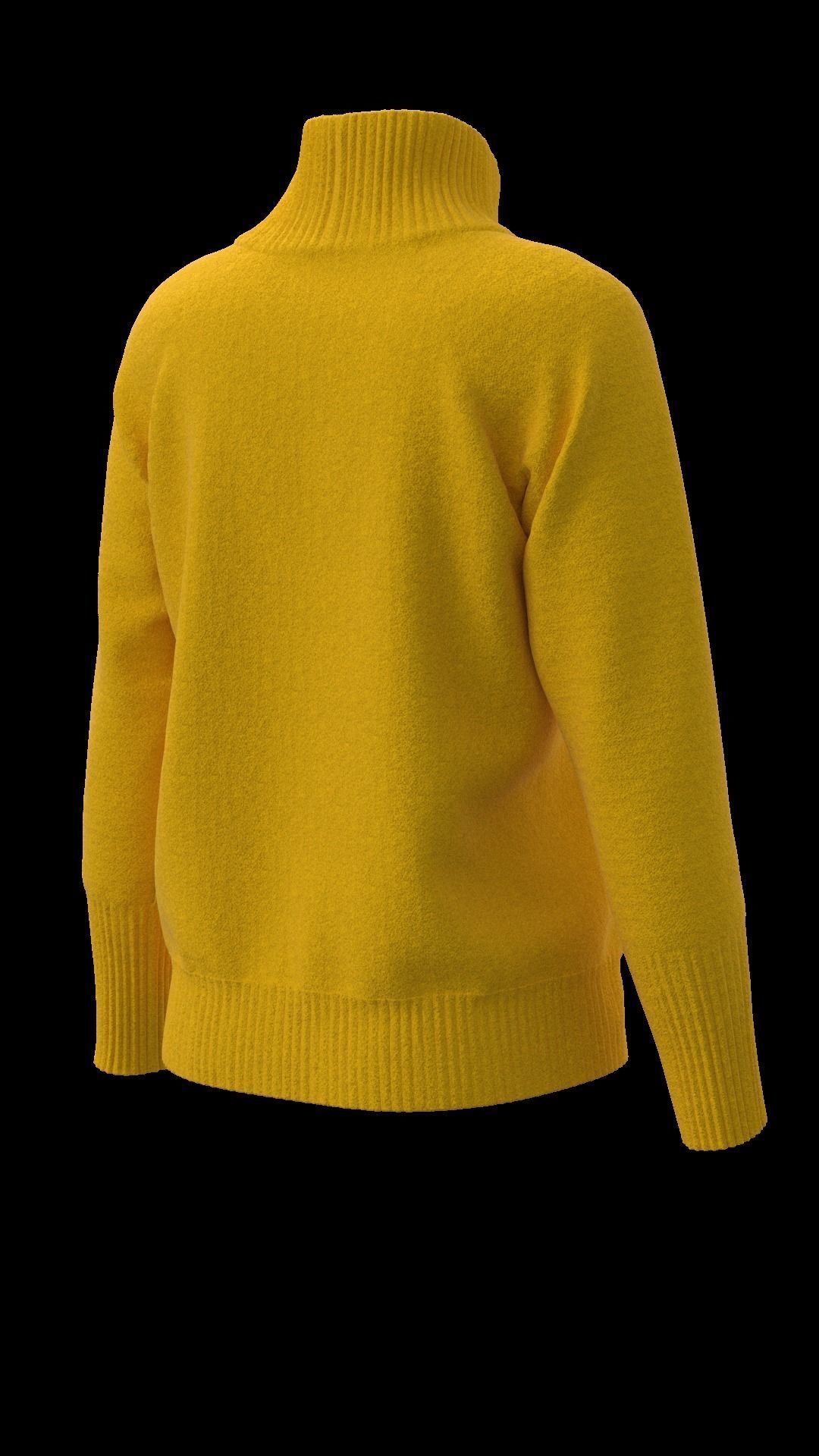 cashmere sweater 3D model | CGTrader