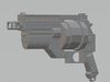 FHW Bolter Revolver Cosplay Blaster free 3D model 3D printable | CGTrader