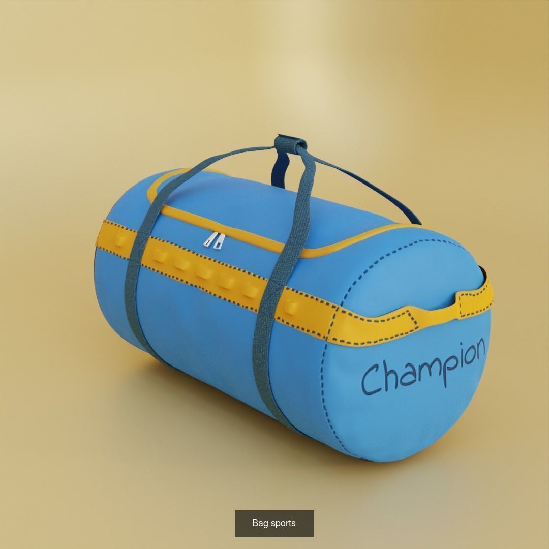Sport bags 3D Model Collection | CGTrader