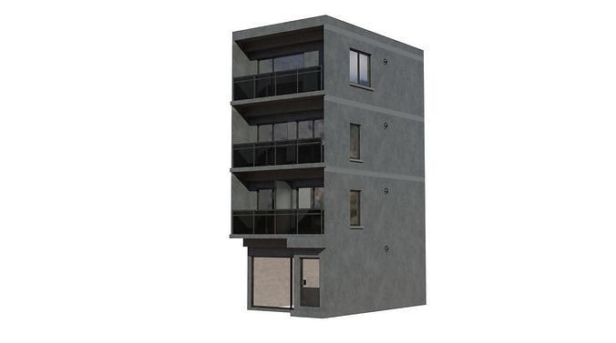 Japan city building 2 3D model | CGTrader