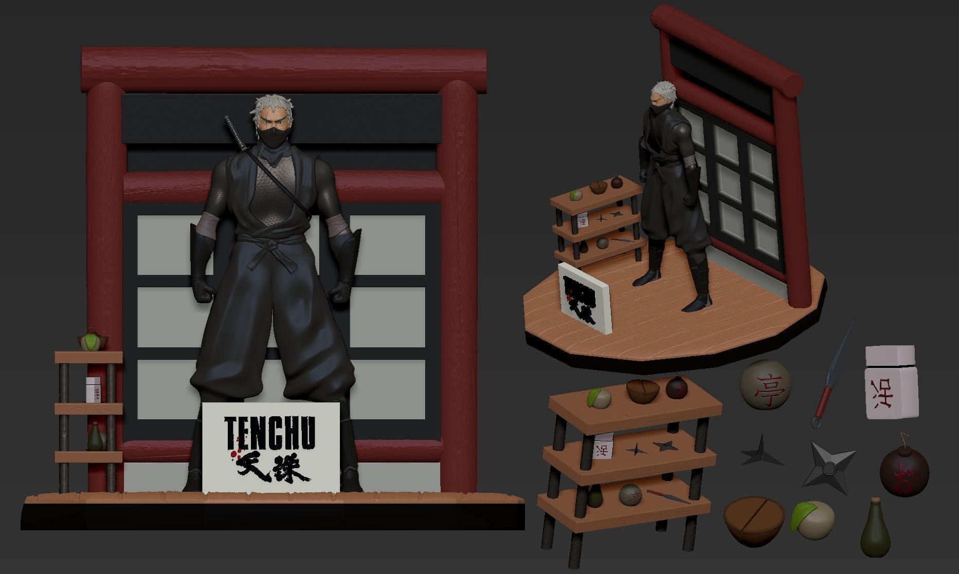 Rikimaru --- Tenchu Wrath of Heaven 3D model 3D printable | CGTrader