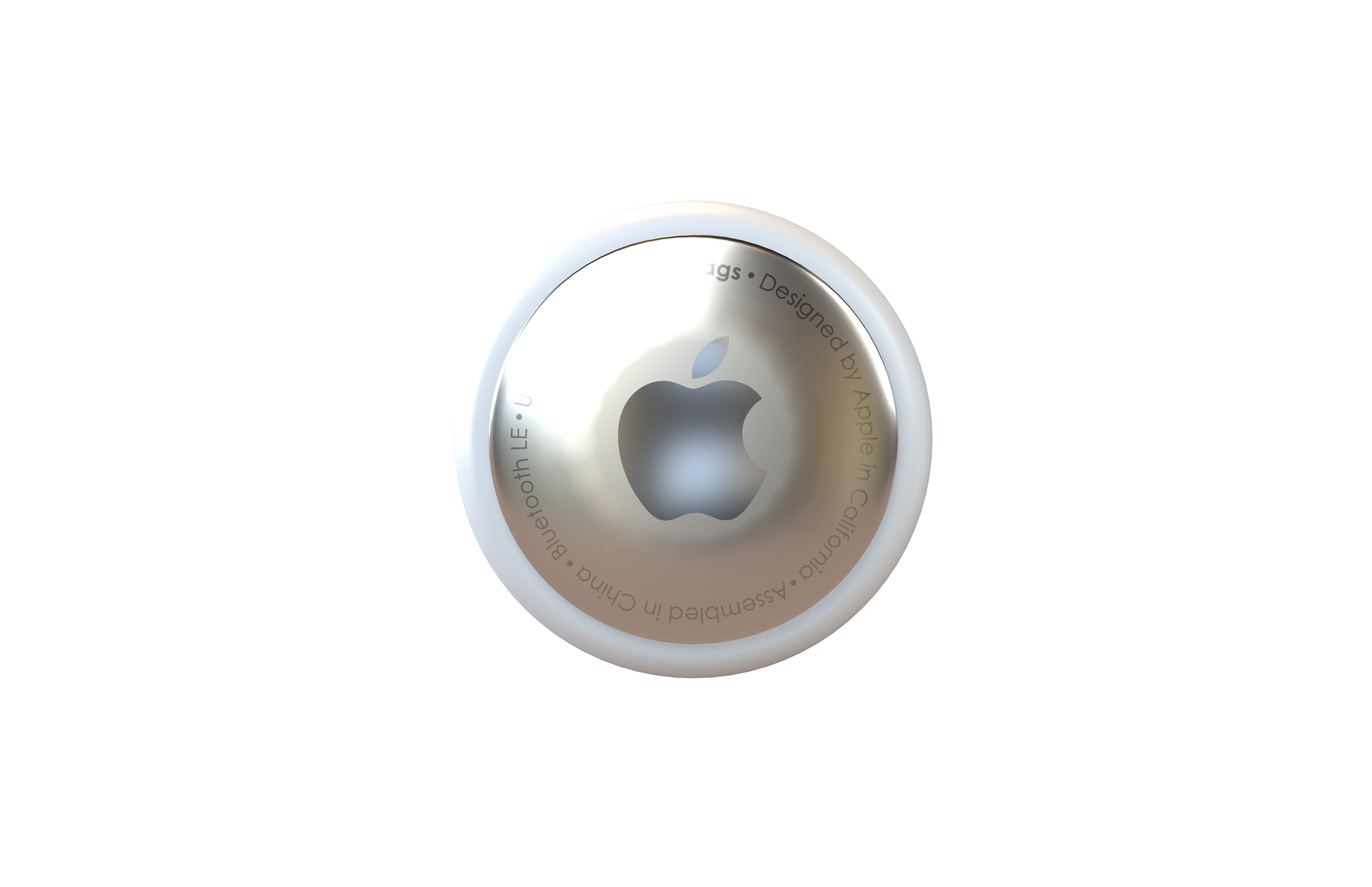 3D model Apple Air Tags v1 001 VR / AR / low-poly | CGTrader