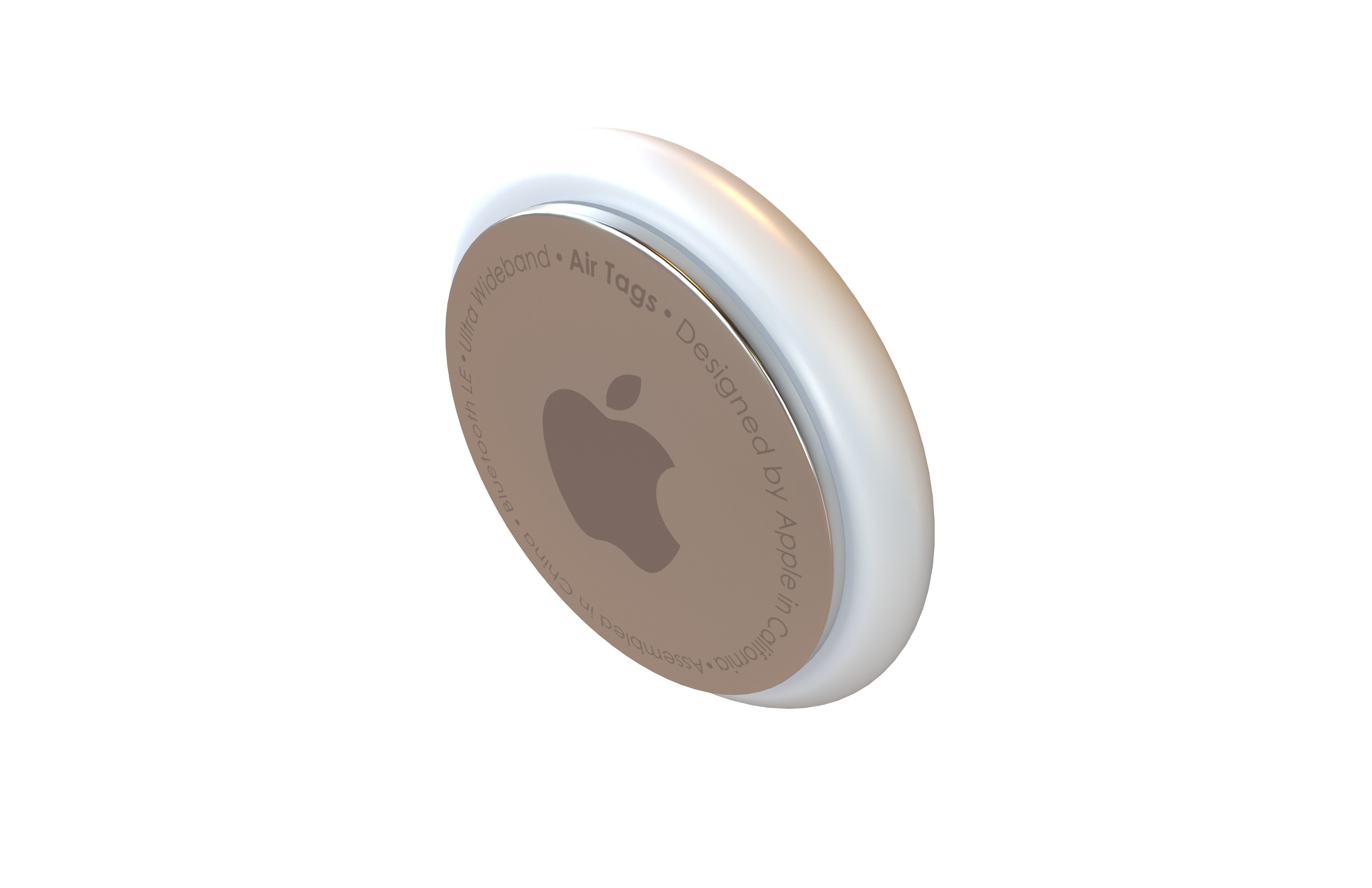 3D model Apple Air Tags v1 001 VR / AR / low-poly | CGTrader