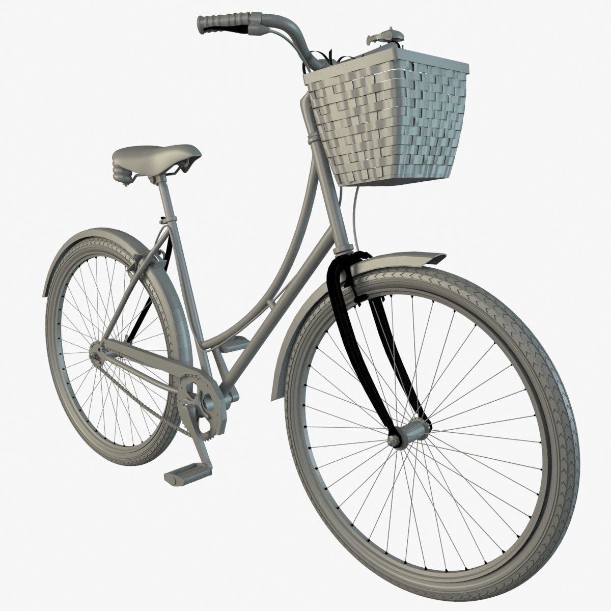 Dutch Bike free 3D model | CGTrader