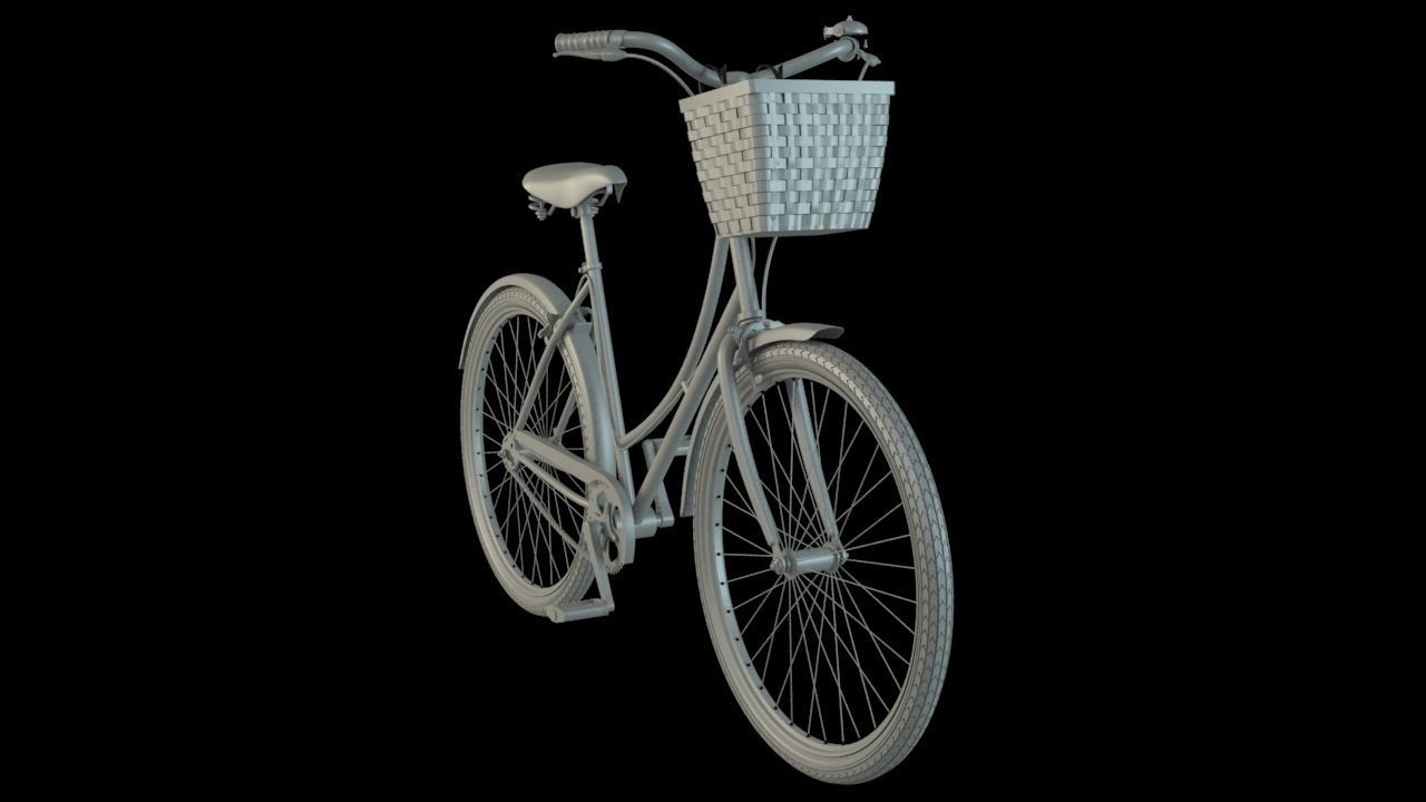 Dutch Bike free 3D model | CGTrader