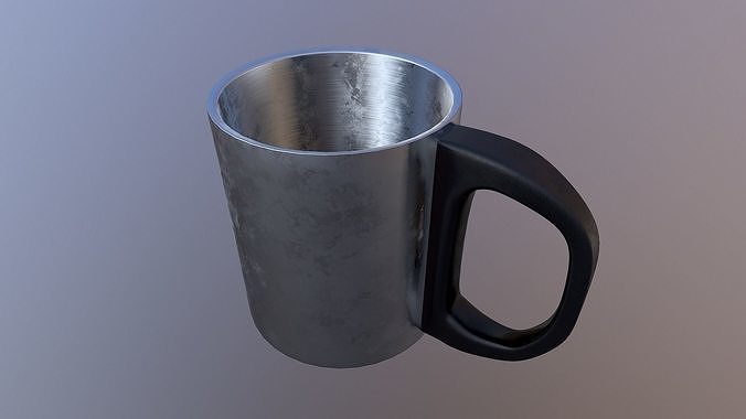 Metal Cup free 3D model | CGTrader