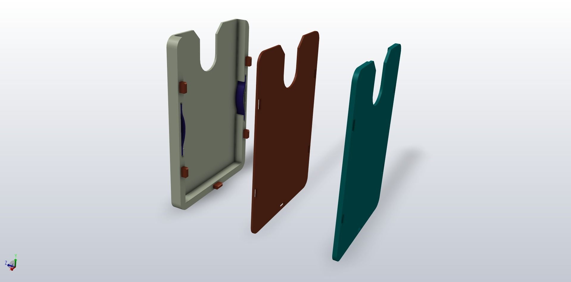Card Holder 3D model 3D printable | CGTrader
