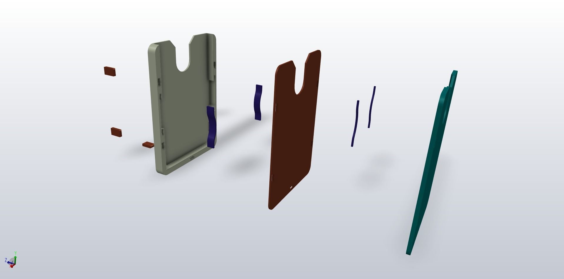 Card Holder 3D model 3D printable | CGTrader