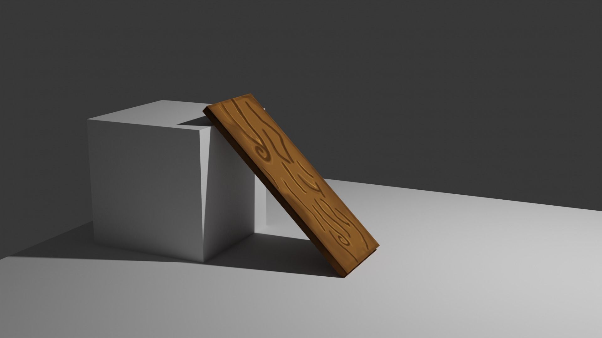 Stylized Wooden Plank free VR / AR / low-poly 3D model | CGTrader