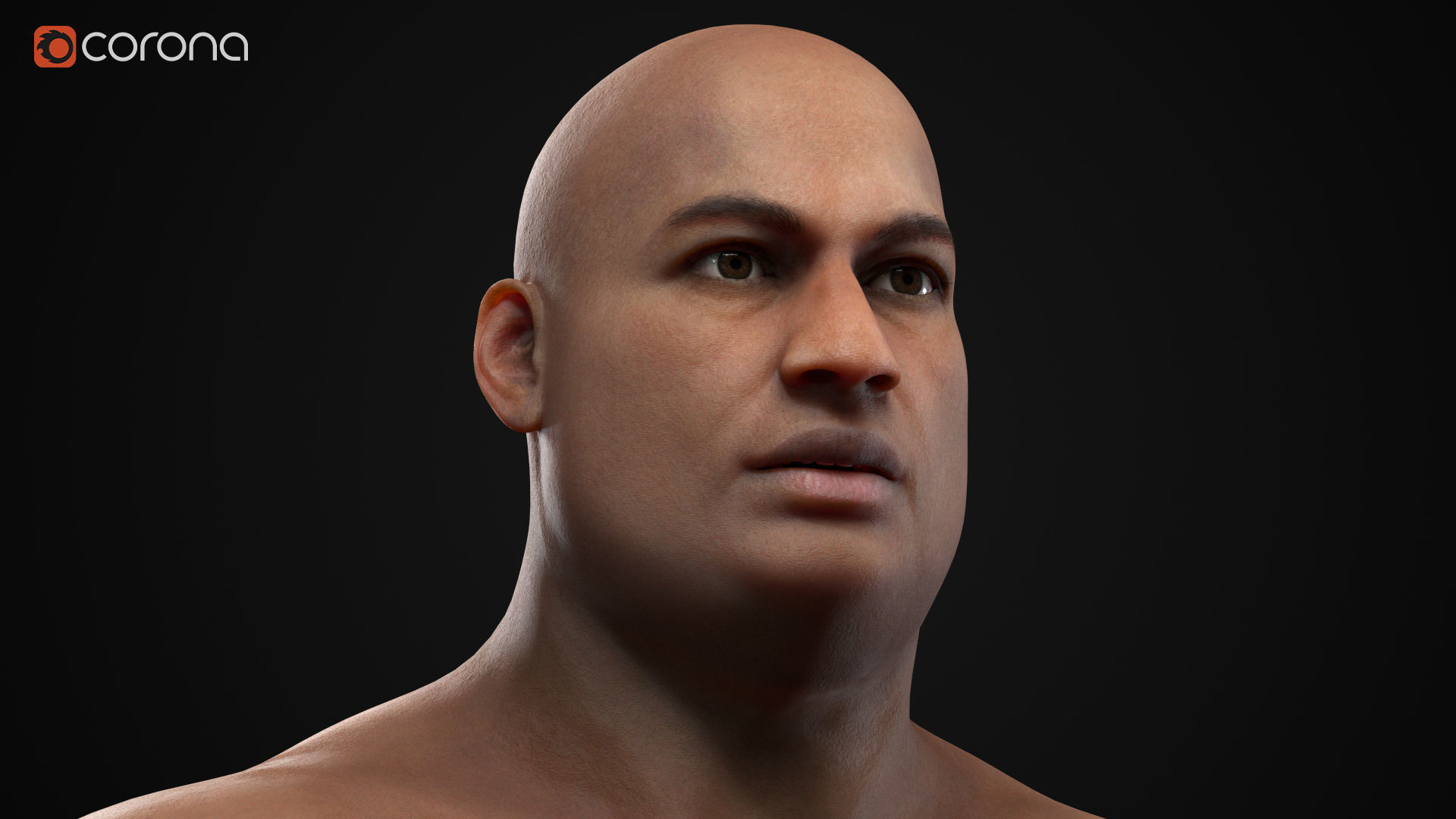 3D model Plus size black man body VR / AR / low-poly | CGTrader
