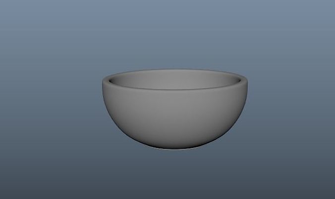 A Bowl free 3D model | CGTrader