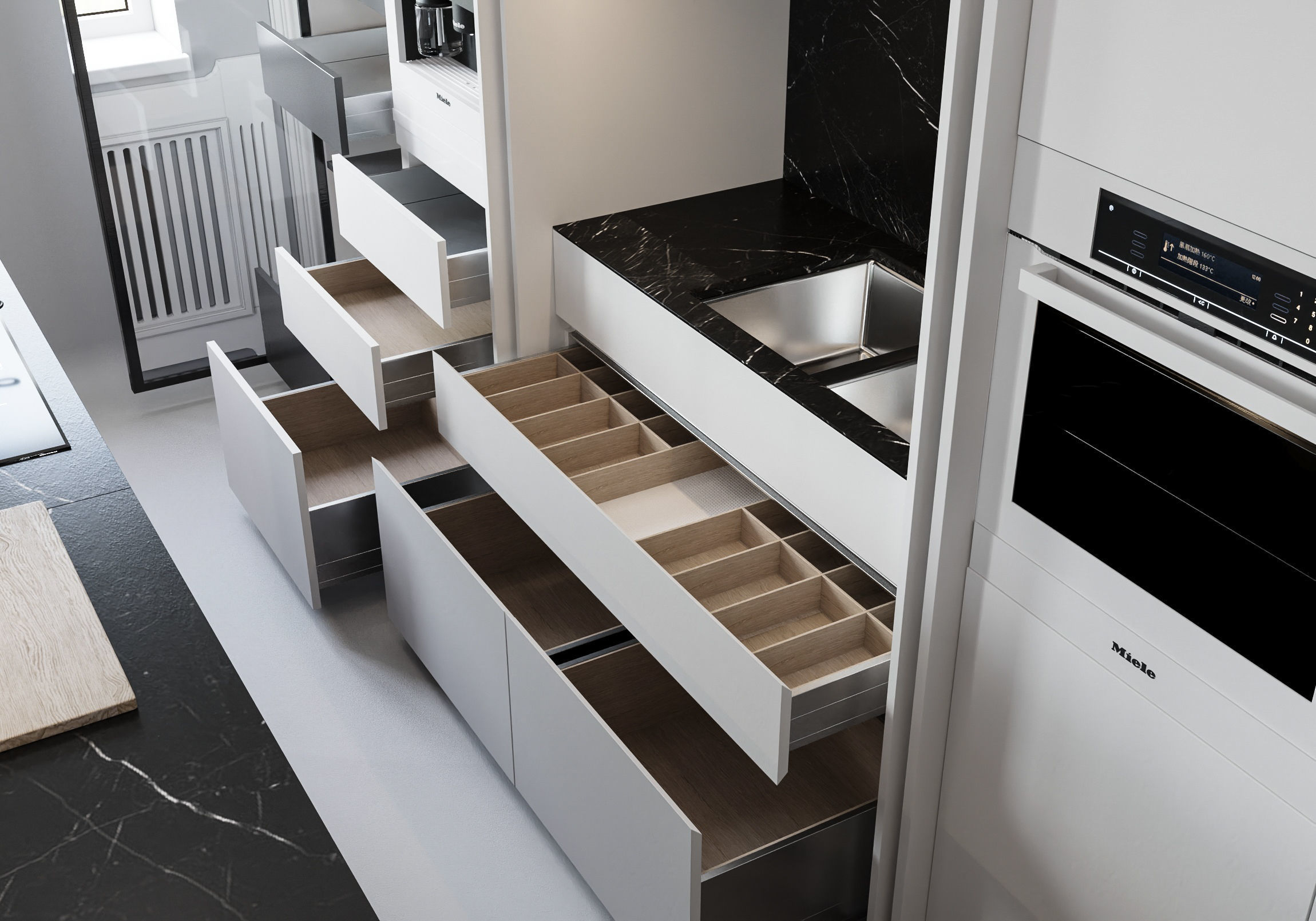 Kitchen cesar 3D model | CGTrader