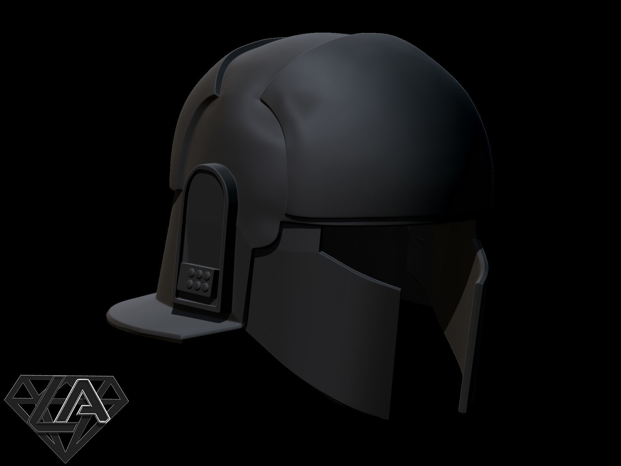 Star Wars Imperial Security Bureau Agent helmet 3D model 3D printable ...