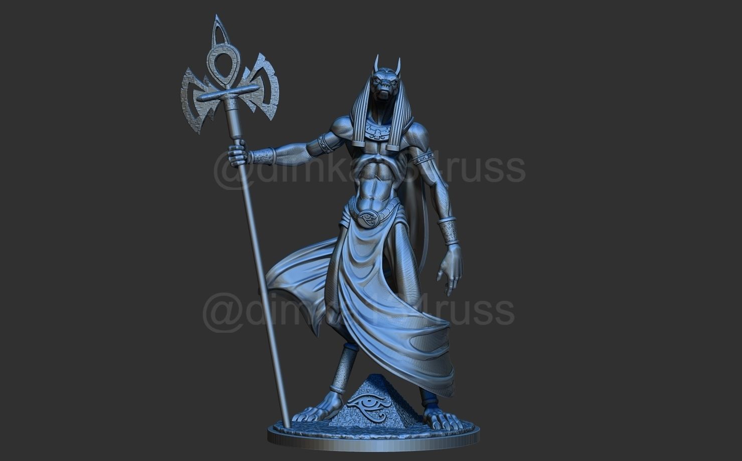 Anubis 3D model 3D printable | CGTrader