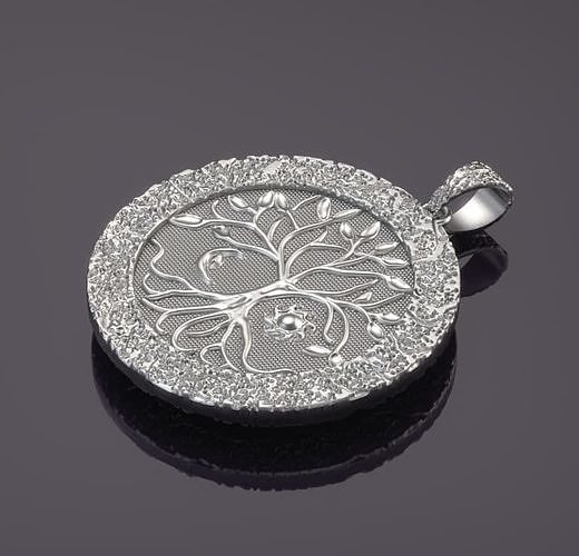 medallion tree 3D model 3D printable | CGTrader