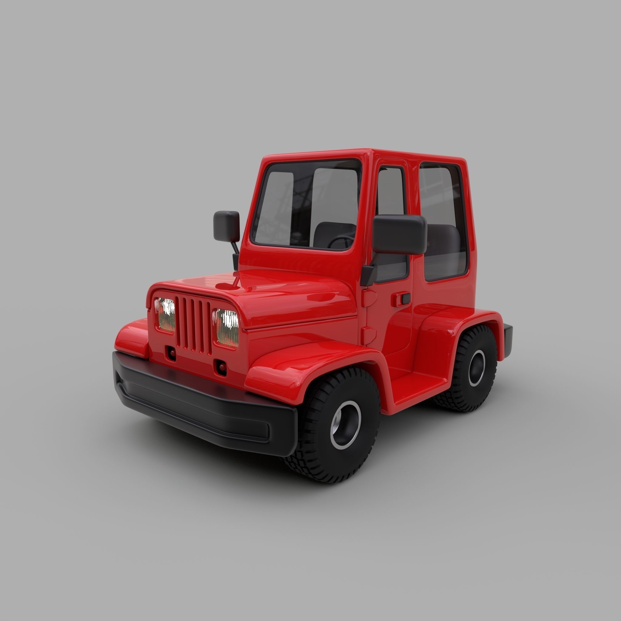 Cartoon Car Pack 3D model | CGTrader