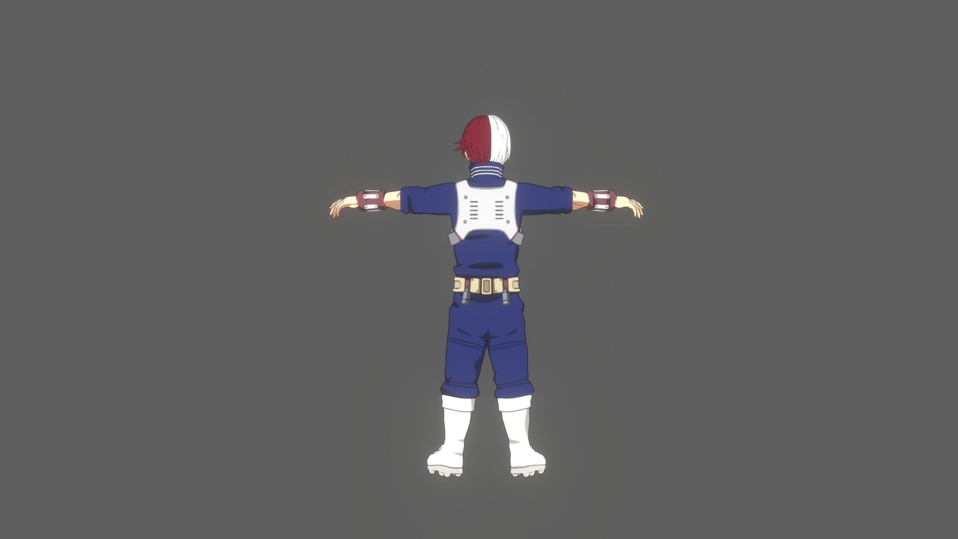 3D model todoroki shoto my hero academia VR / AR / low-poly | CGTrader
