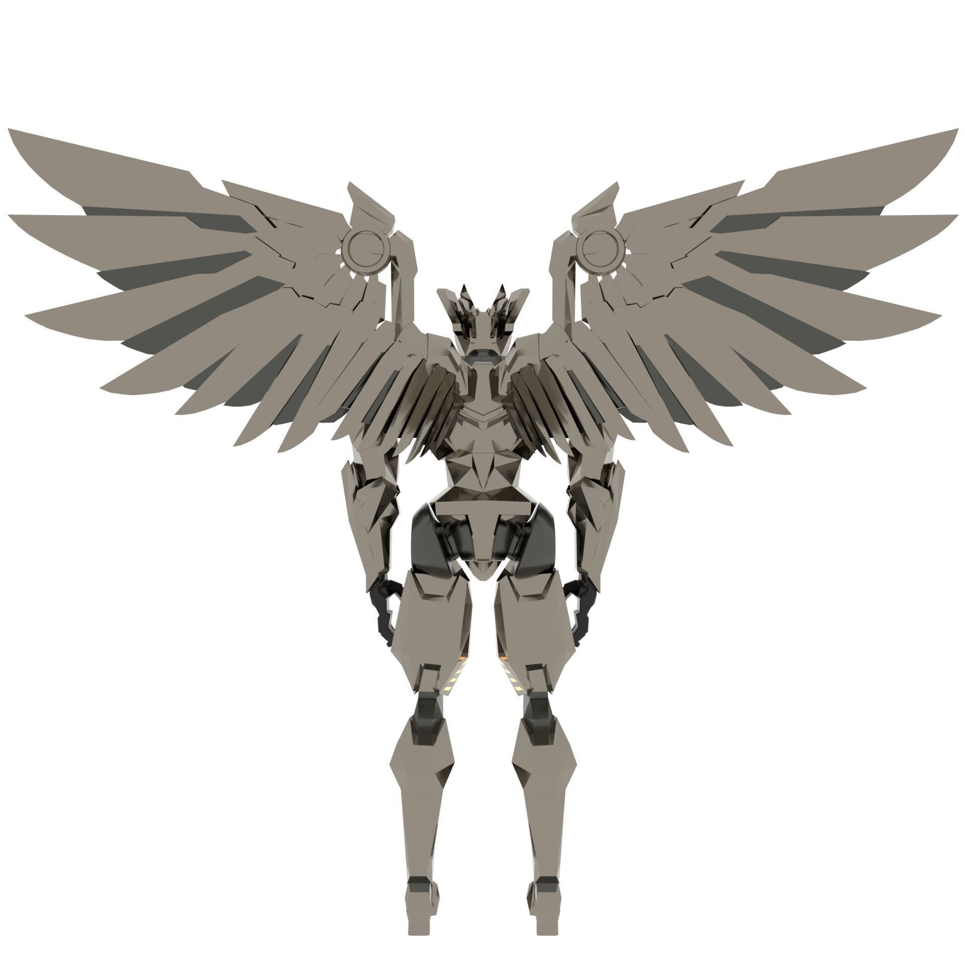 3D Aorus Robot Figure 3D model | CGTrader