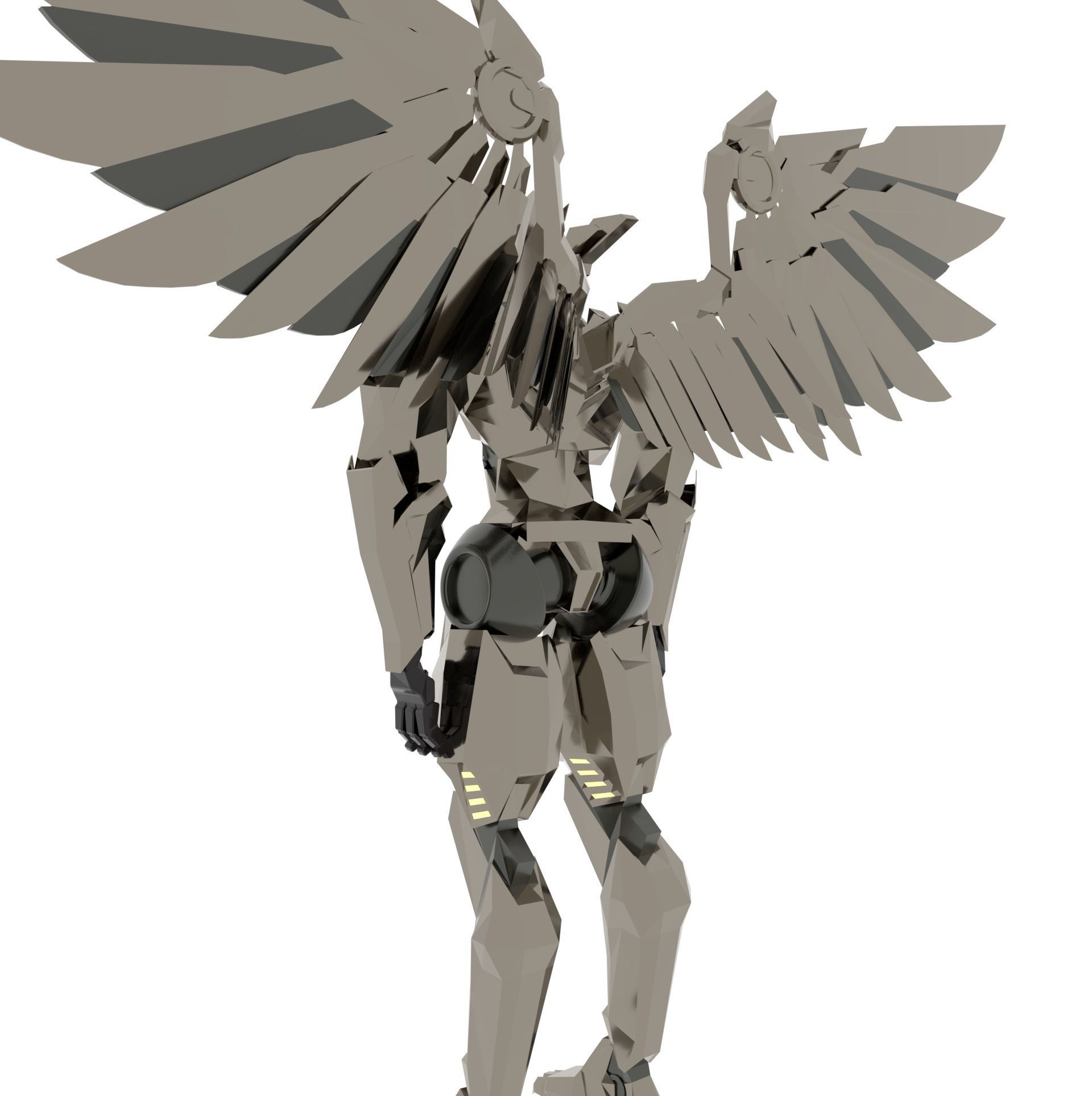 3D Aorus Robot Figure 3D model | CGTrader