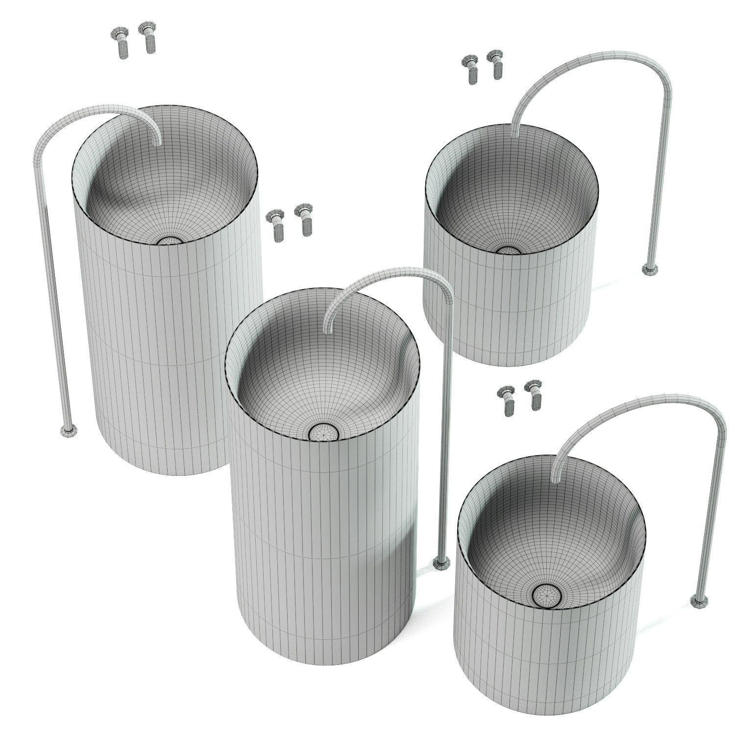 3D model Cocoon Natural Stone Basin VR / AR / low-poly | CGTrader