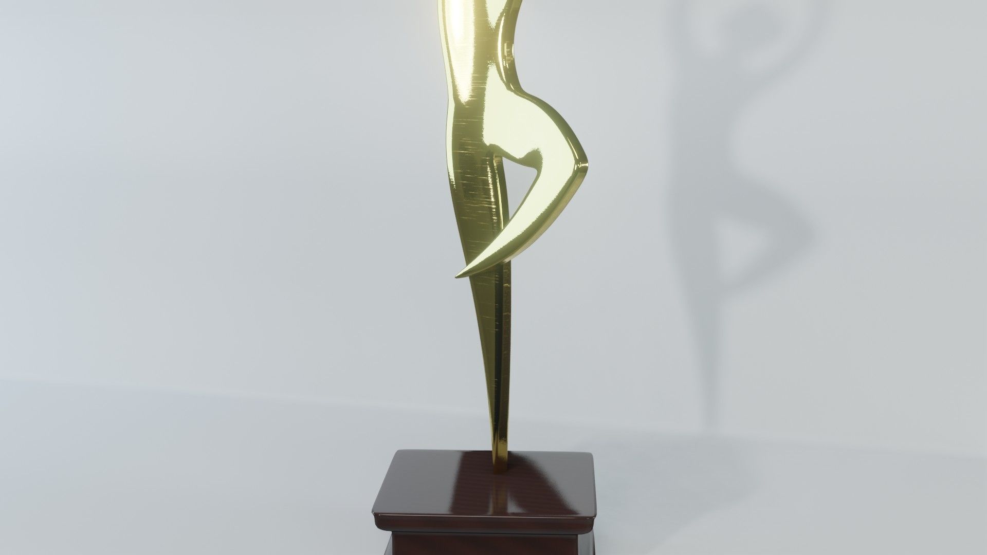 Art Decoration - Balerina Trophy - Dancing Prize 3D model | CGTrader