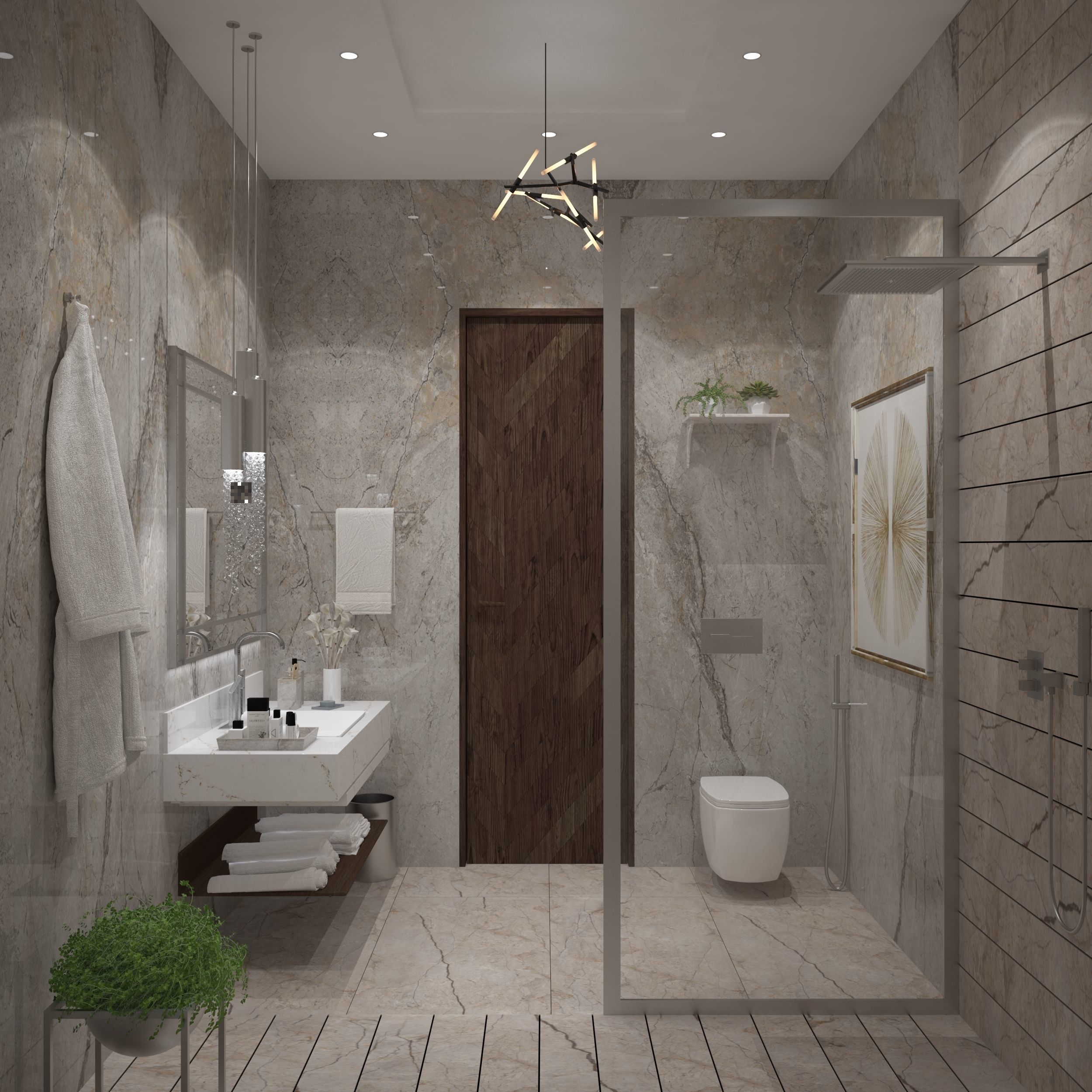 Bathroom Render free 3D model | CGTrader