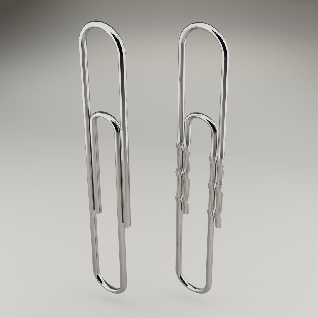 Paper Clip 3D model 3D model | CGTrader