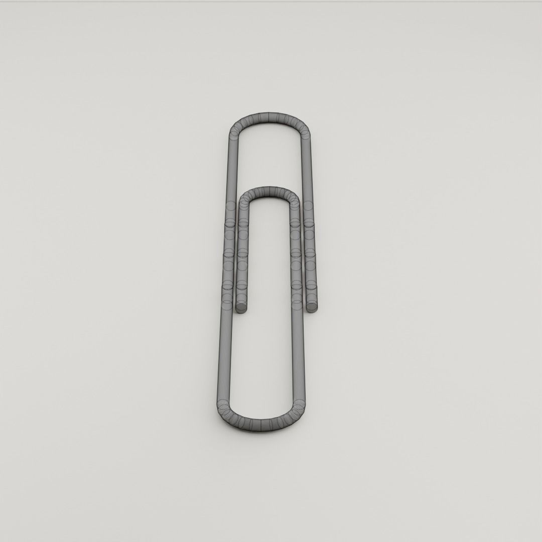 Paper Clip 3D model 3D model | CGTrader