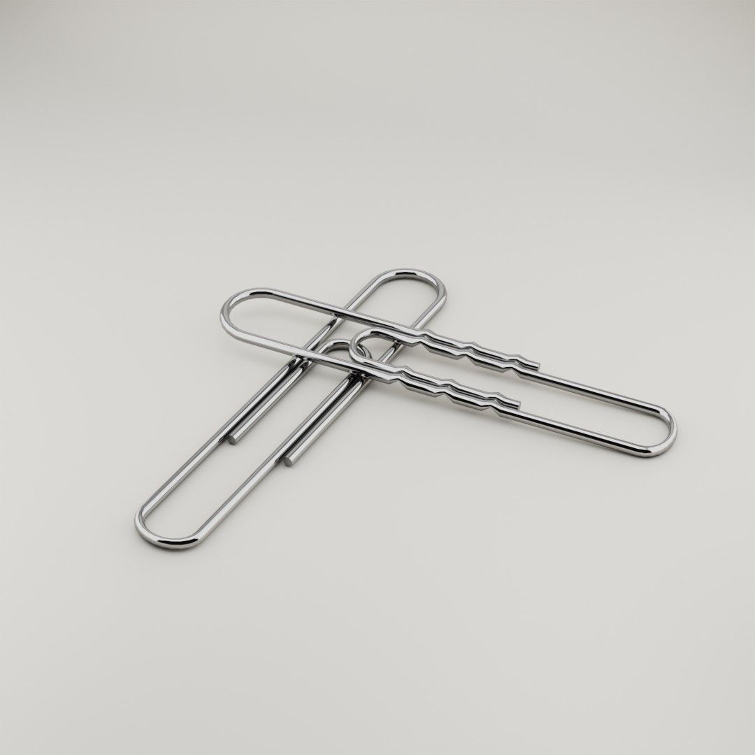 Paper Clip 3D model 3D model | CGTrader