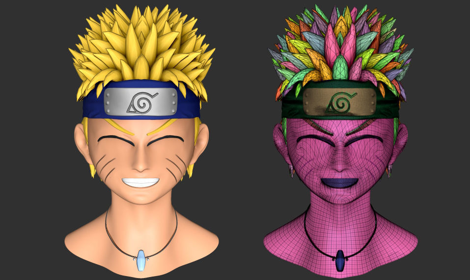 Naruto - 3 emotes 3D model | CGTrader