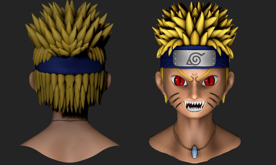 Naruto - 3 emotes 3D model | CGTrader