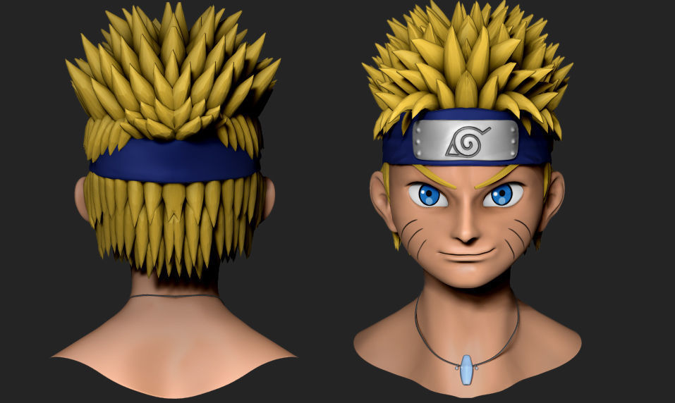 Naruto - 3 emotes 3D model | CGTrader