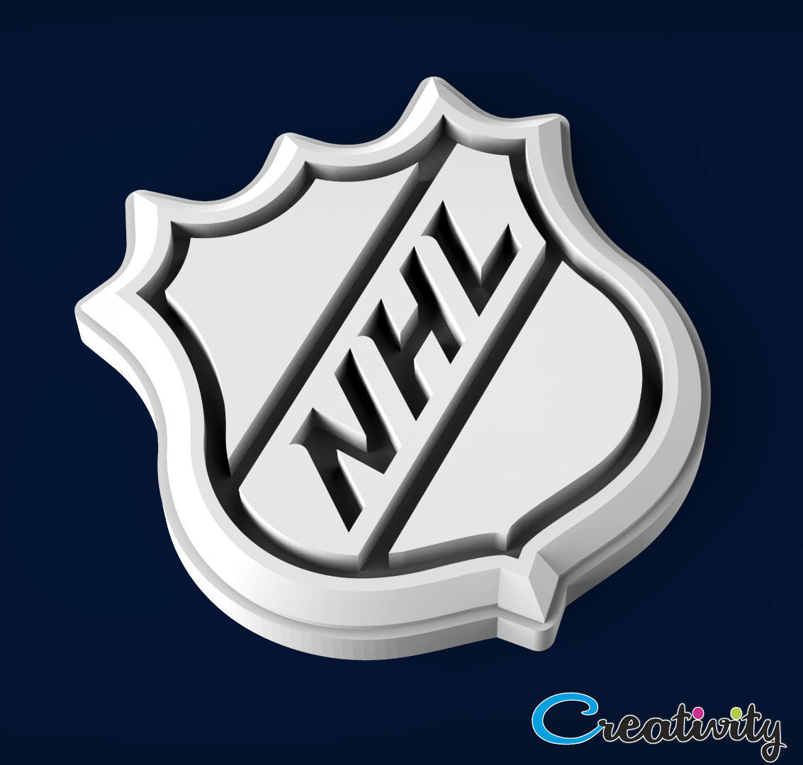 NHL 3D Pendant and 3D logo 3D model 3D printable | CGTrader